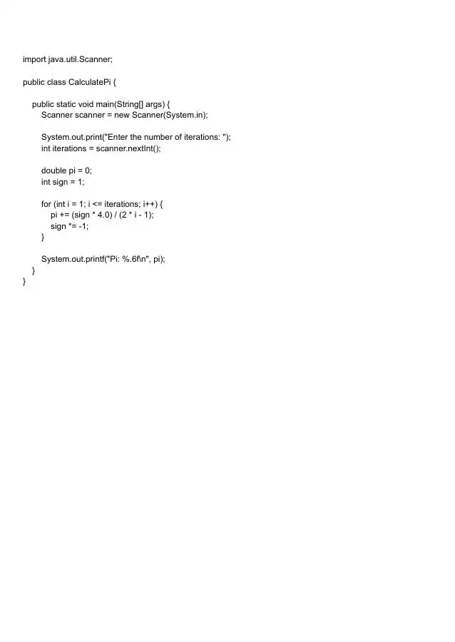 Calculate Pi | California State University, Northridge - Edubirdie