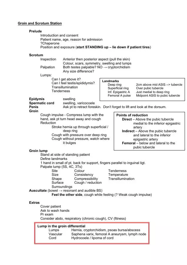 Osce Stations - Edubirdie