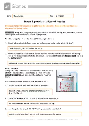 Ray Tracing (Lenses) Gizmo Answer Key - Edubirdie
