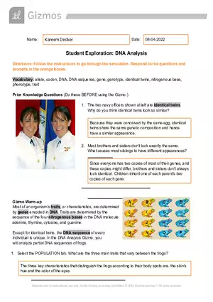 Ray Tracing (Lenses) Gizmo Answer Key - Edubirdie